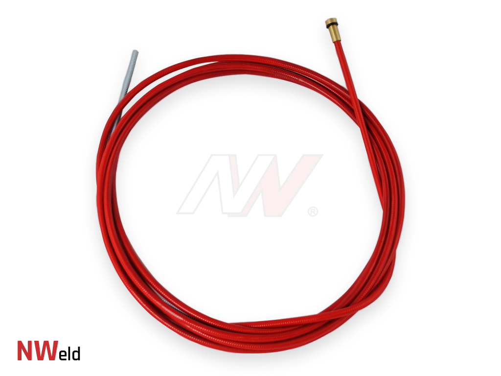 Insulated steel liner 1,0-1,2mm 5,4m (red) - NWELD