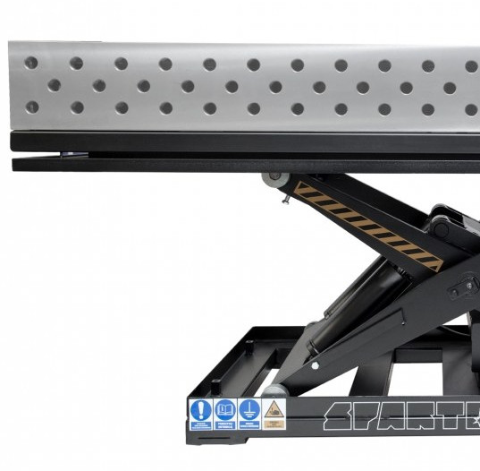 HERMES 3D mobile lift welding table 2400 x 1200 (electrohydraulic ...