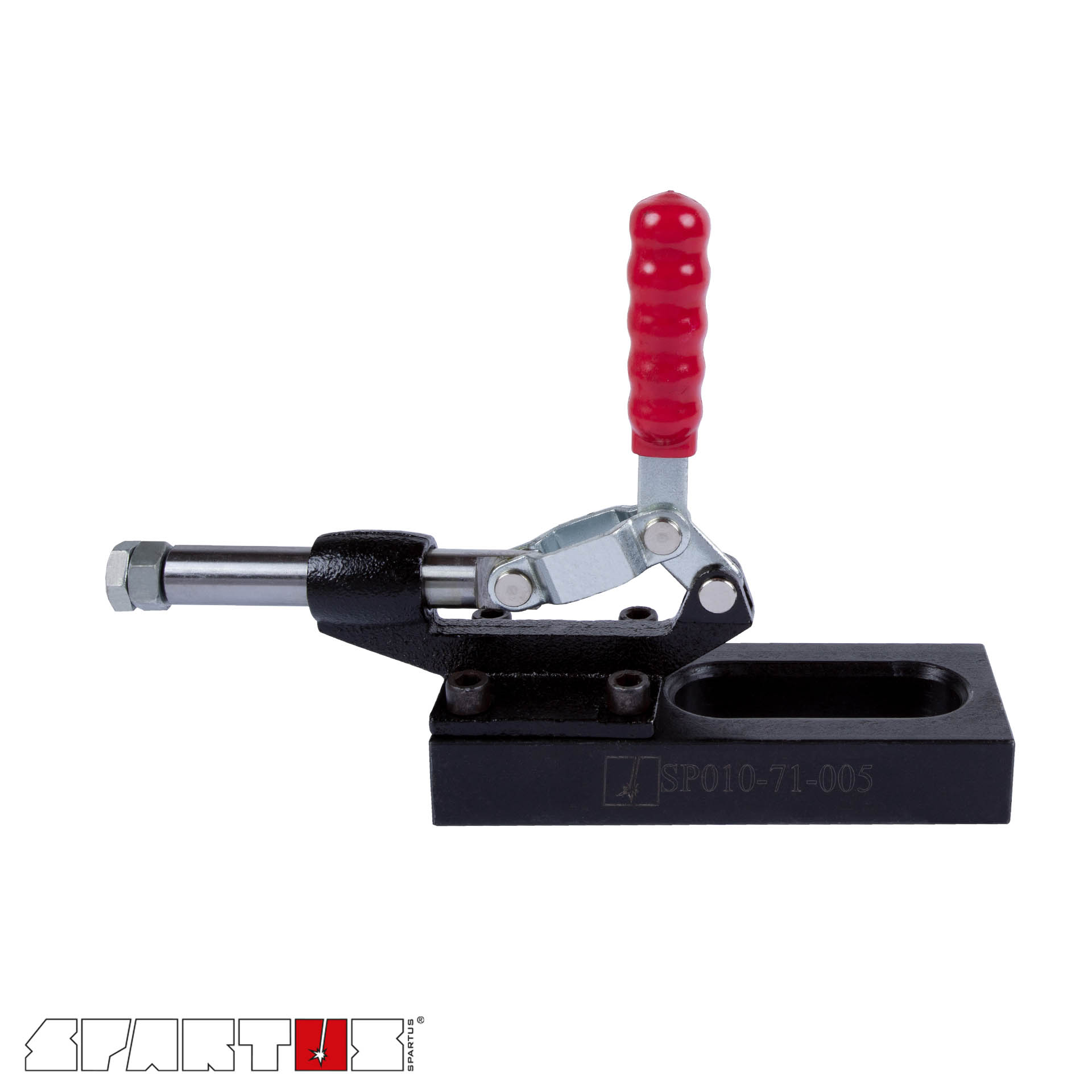 Push pull toggle clamp with square block 200x100x50 - NWELD