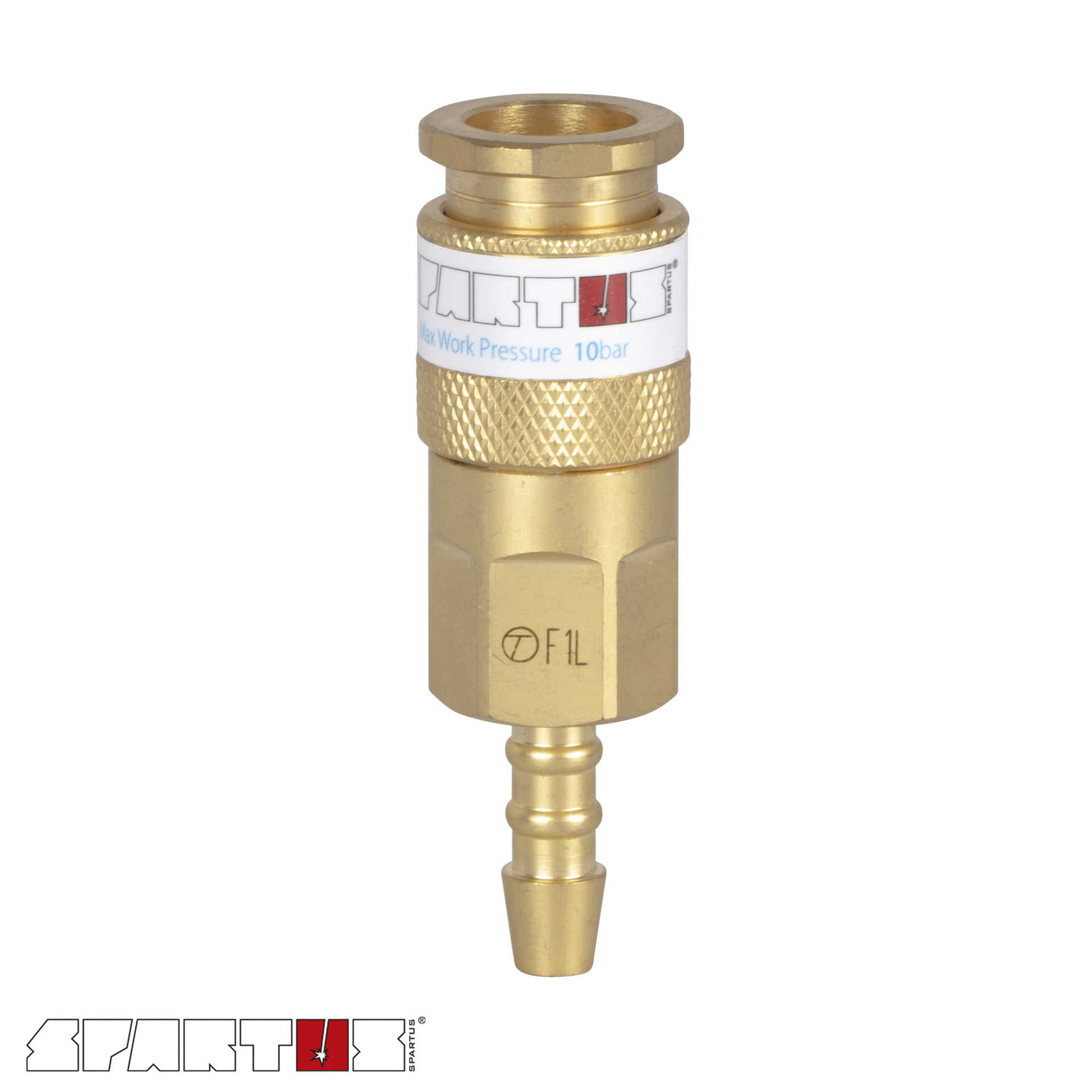 Female Quick-Action coupling for torch hose connection fi 6,3mm ...