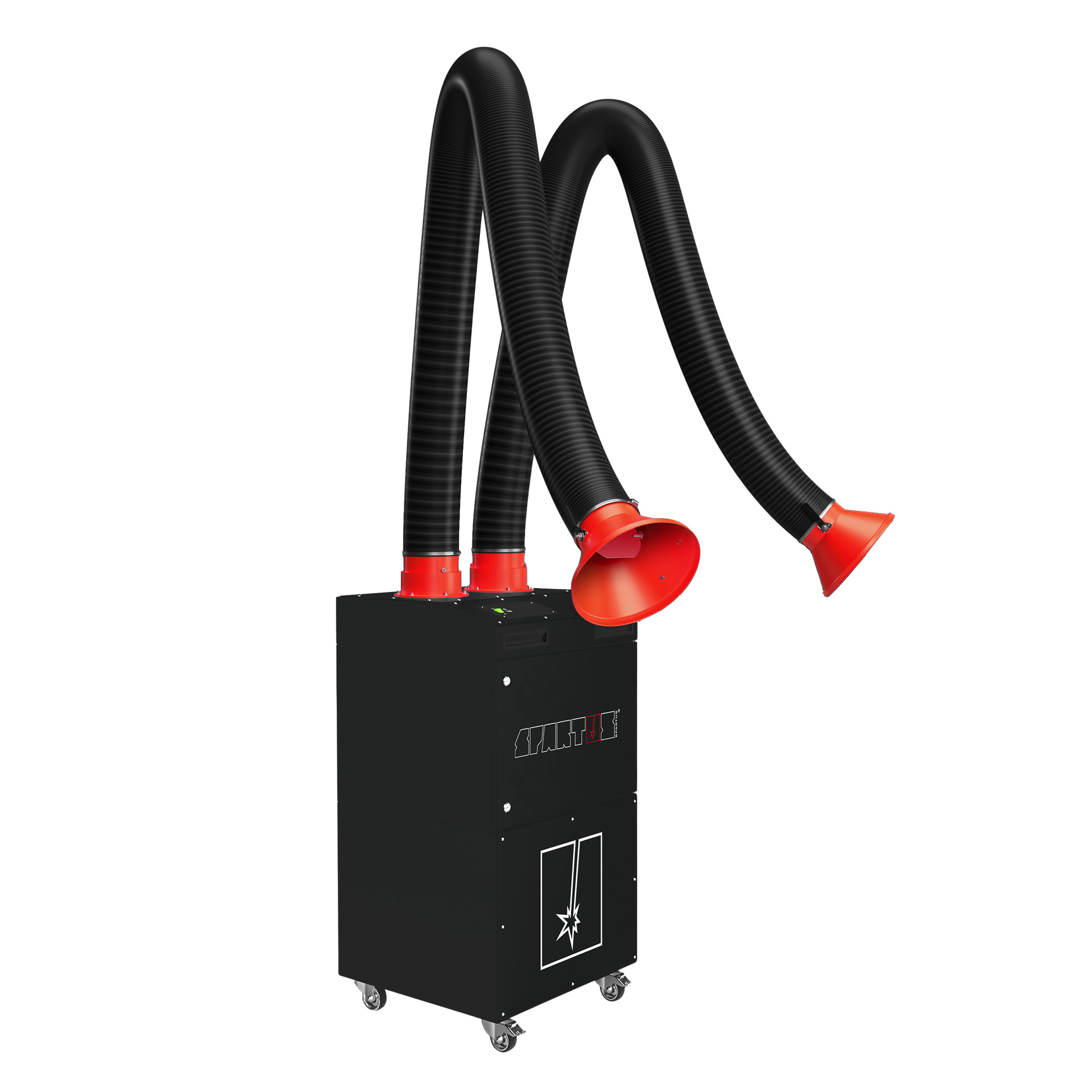 Mobile welding fume extractor AirMaster Duo 2m - NWELD